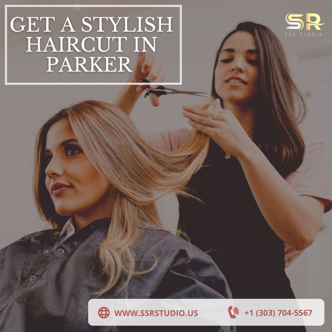 Get a stylish haircut in Parker - SSR Studio - Medium