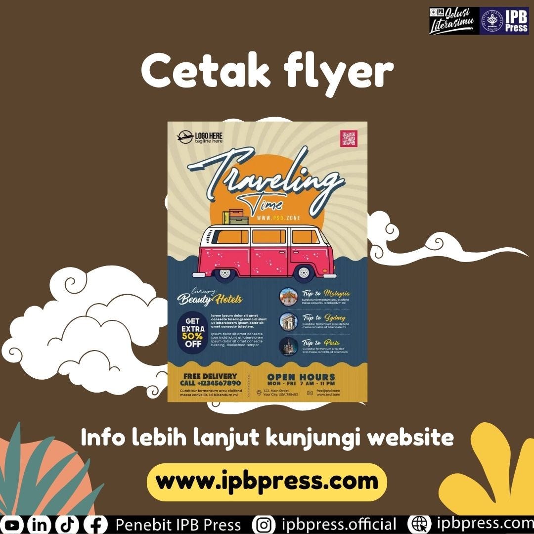 INOVATIF, Percetakan flyer terdekat di Jakarta, WA: 0878–7354–7779 ...