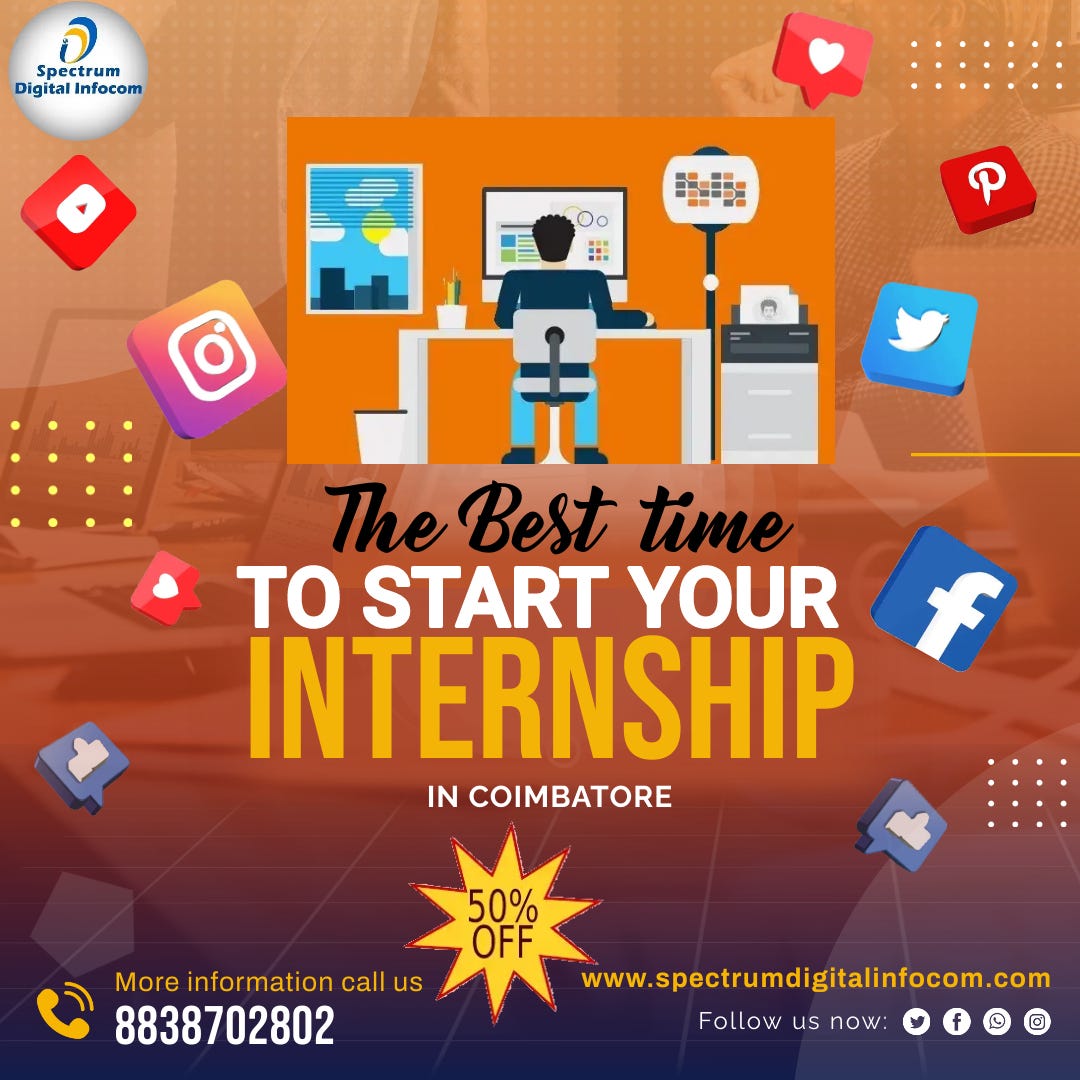 Internship in Coimbatore. If you have already completed a digital… | by ...