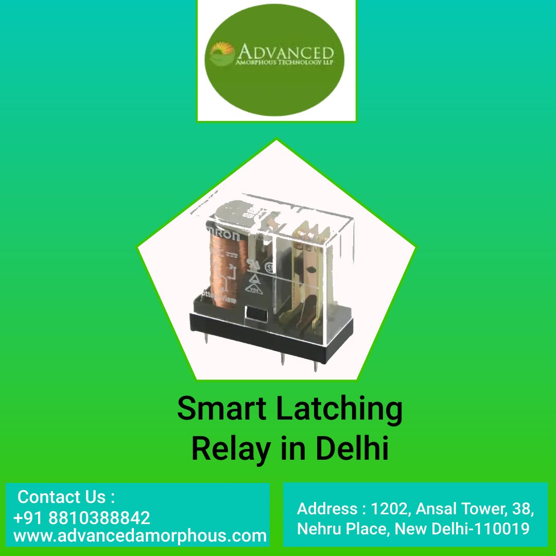 Smart Latching relay in Delhi - Advanced Amorphous - Medium