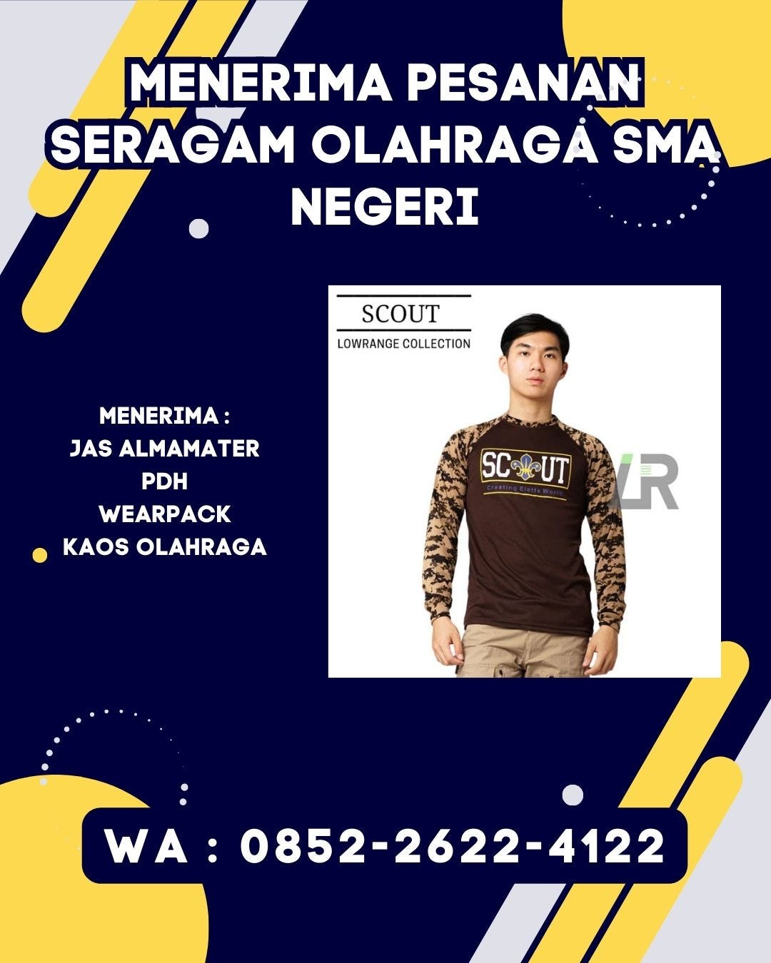Telpon / WA : 0852-2622-4122 Menerima Pesanan Seragam Olahraga Sma ... Telpon / WA : 0852-2622-4122 Menerima Pesanan Seragam Olahraga Sma ...