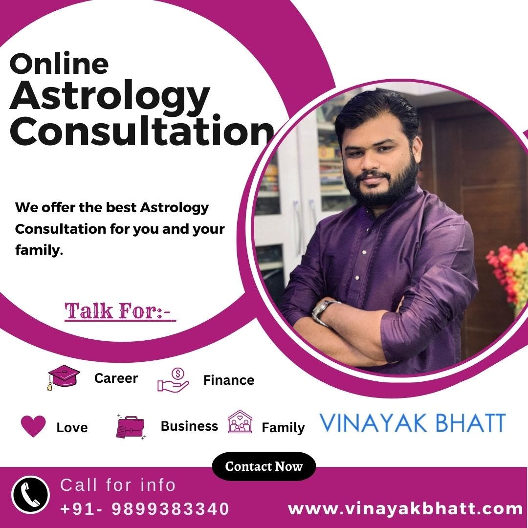 Online Astrology Consultation | Talk to Astrologer — Vinayak Bhatt - Vinayak Bhatt Astrologer ...