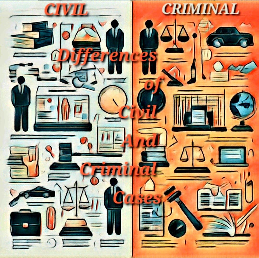 Differences of Civil and Criminal Cases | by Atty. Catherine S. Pariño ...