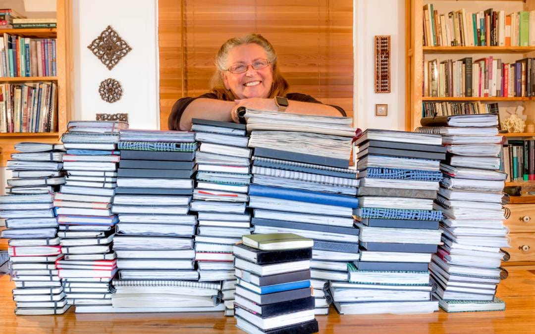 My Interview with Sharon Boggon – 30 Years of Journaling and Over 200 ...