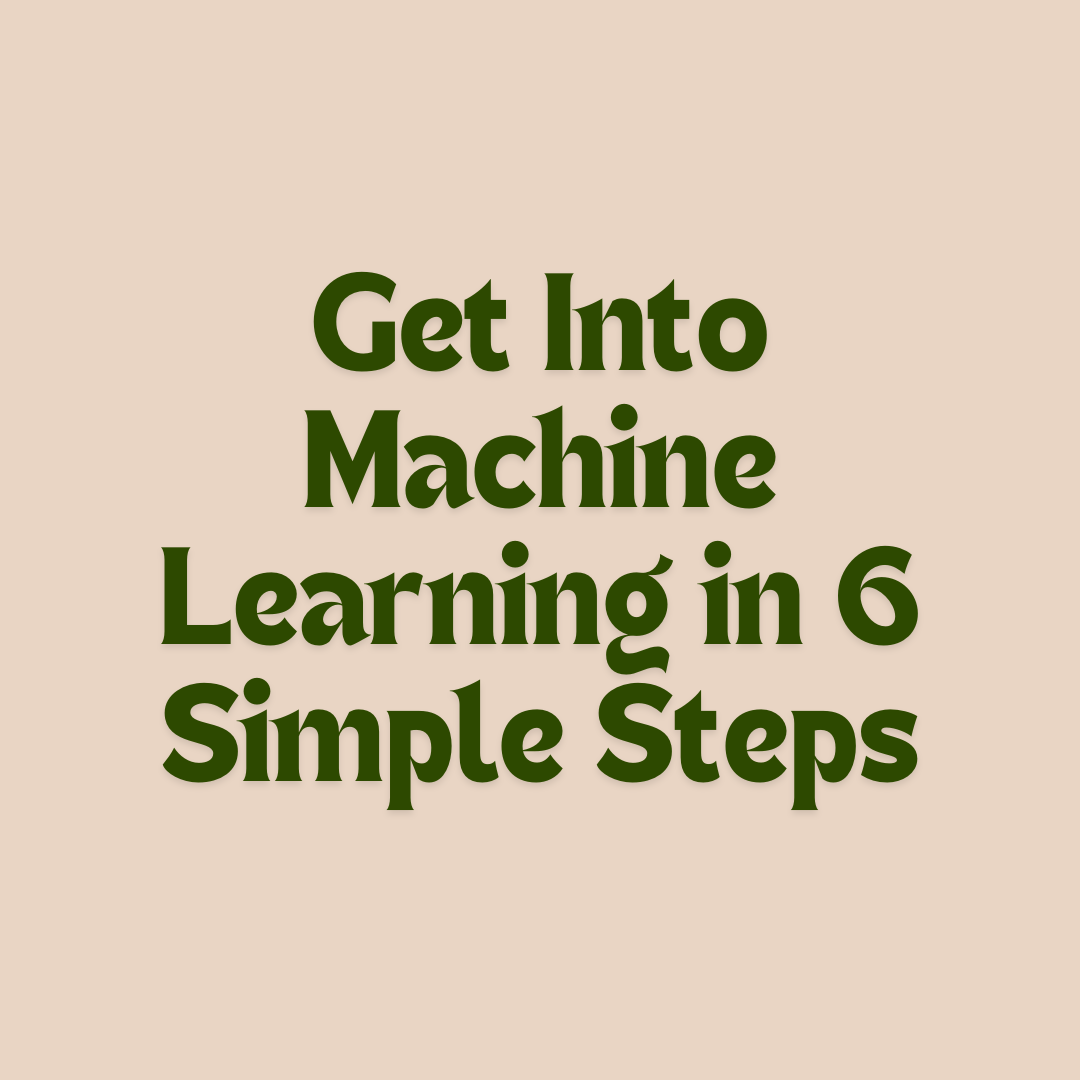 What do I need to get into Machine Learning? | by Tanmay_Somani | Oct ...