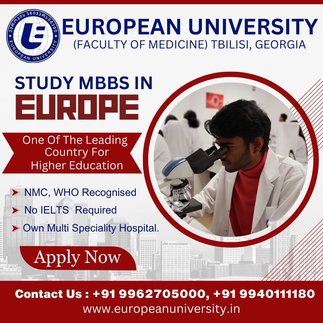 𝐃𝐨 𝐲𝐨𝐮 𝐰𝐚𝐧𝐭 𝙩𝙤 𝙨𝙩𝙪𝙙𝙮 𝙈𝘽𝘽𝙎 𝐢𝐧 𝑨𝒃𝒓𝒐𝒂𝐝? MBBS / MD Admissions Open for ...