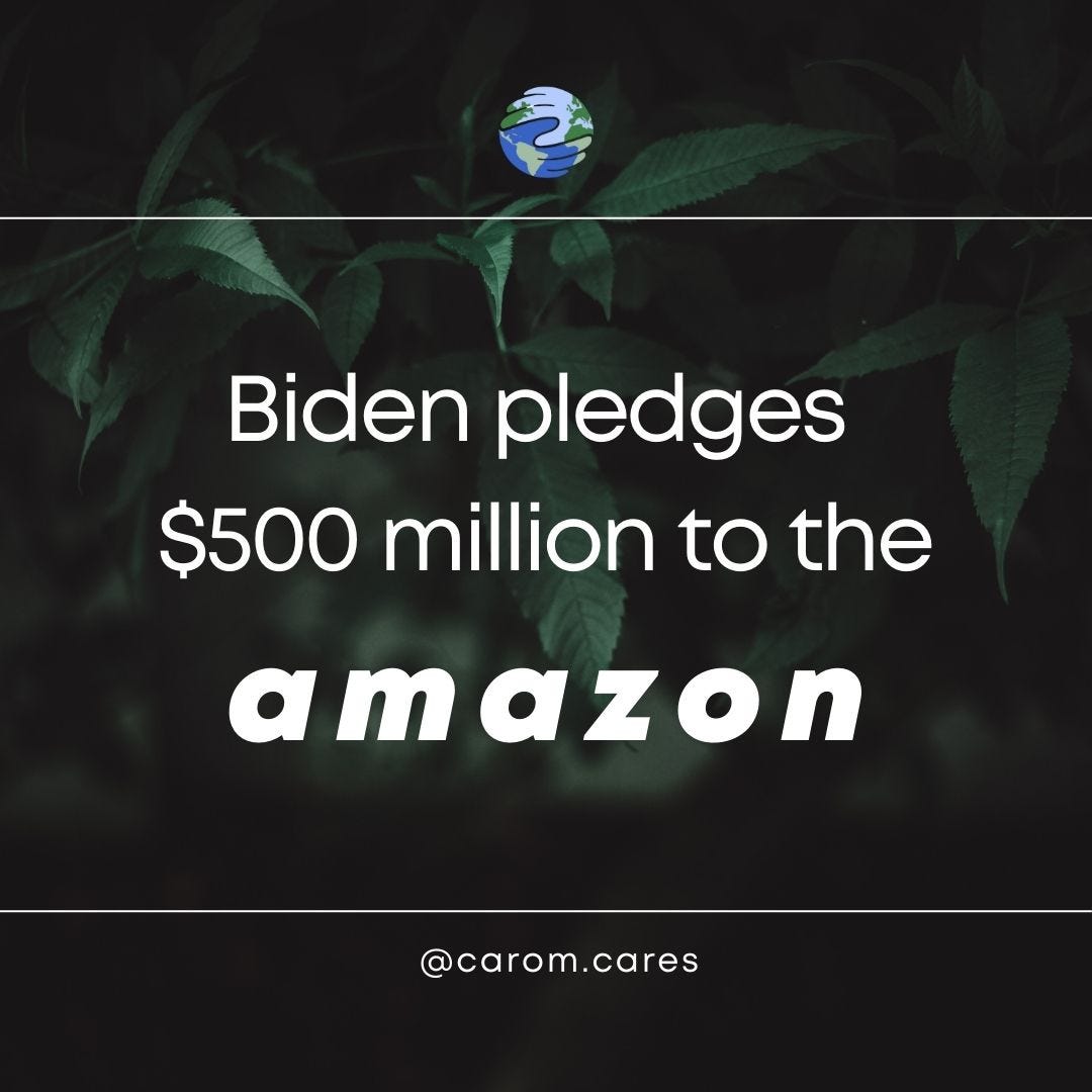 Biden’s $500 Million Deforestation Pledge | by Jeremy C Thomas | Carom ...