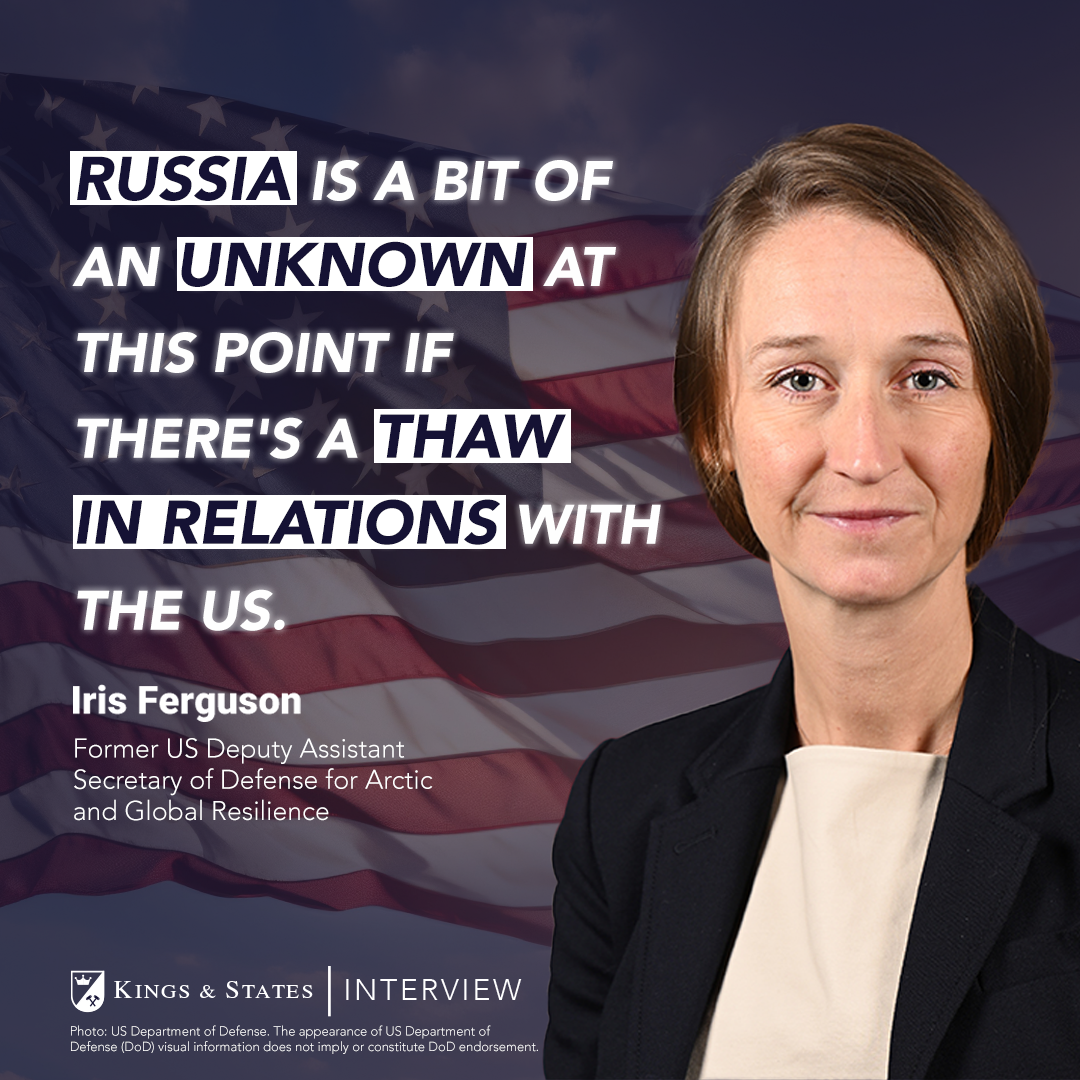 A conversation with Iris Ferguson, former US Deputy Assistant Secretary ...