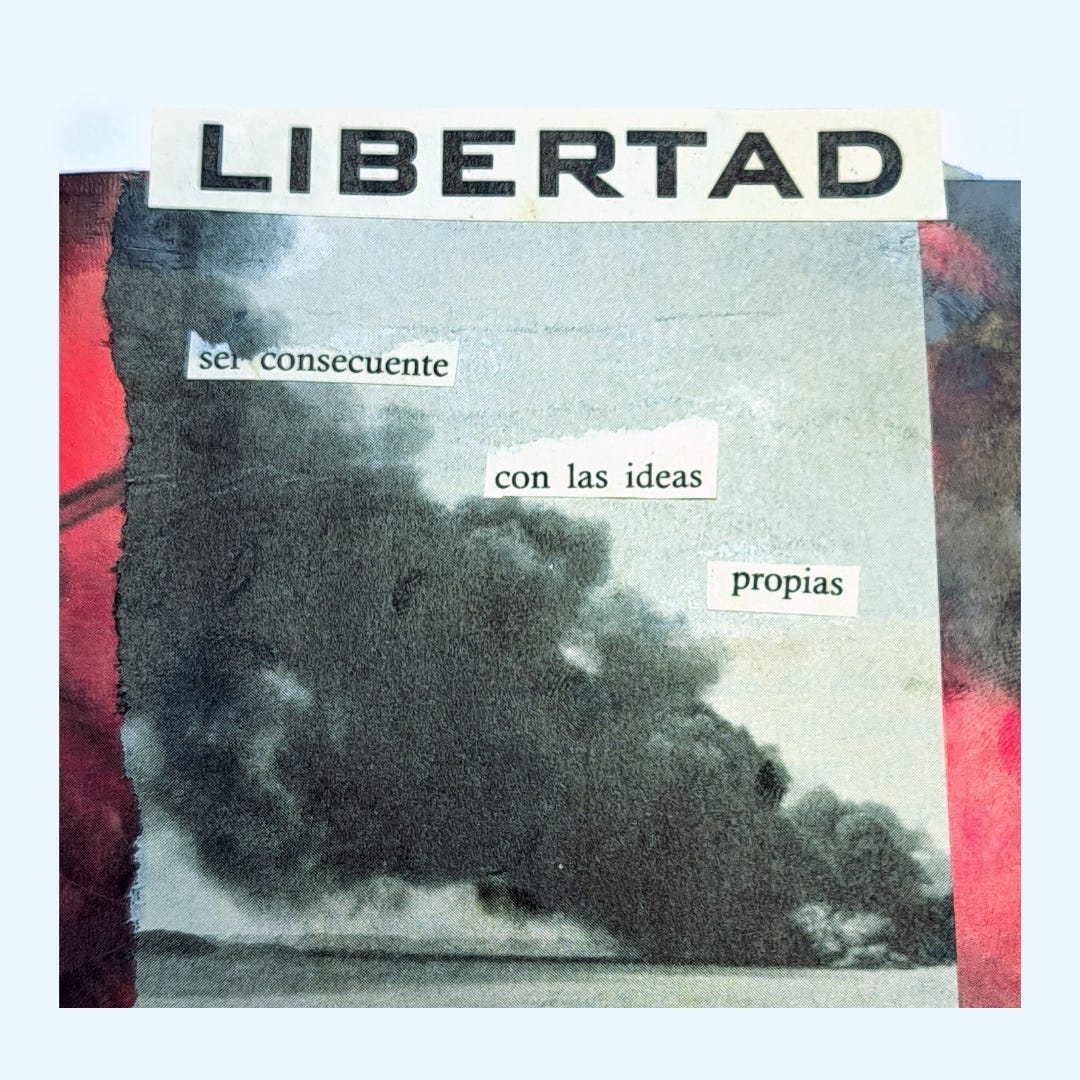 Ser libre es ser consecuente con las ideas propias | by Emily Benavides ...