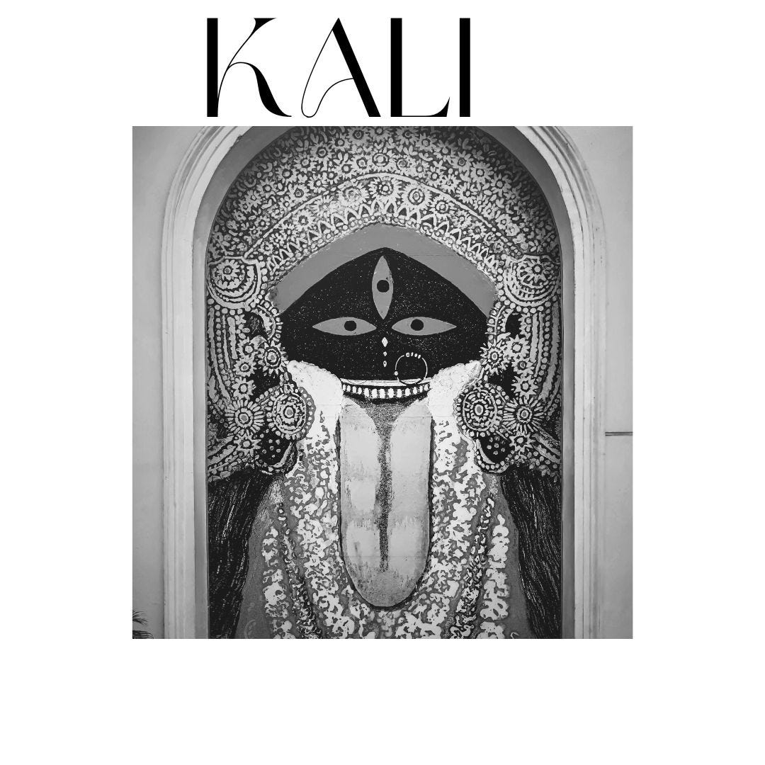 The Meaning of Life in Praise of the Goddess kali | by Sourav deb ...