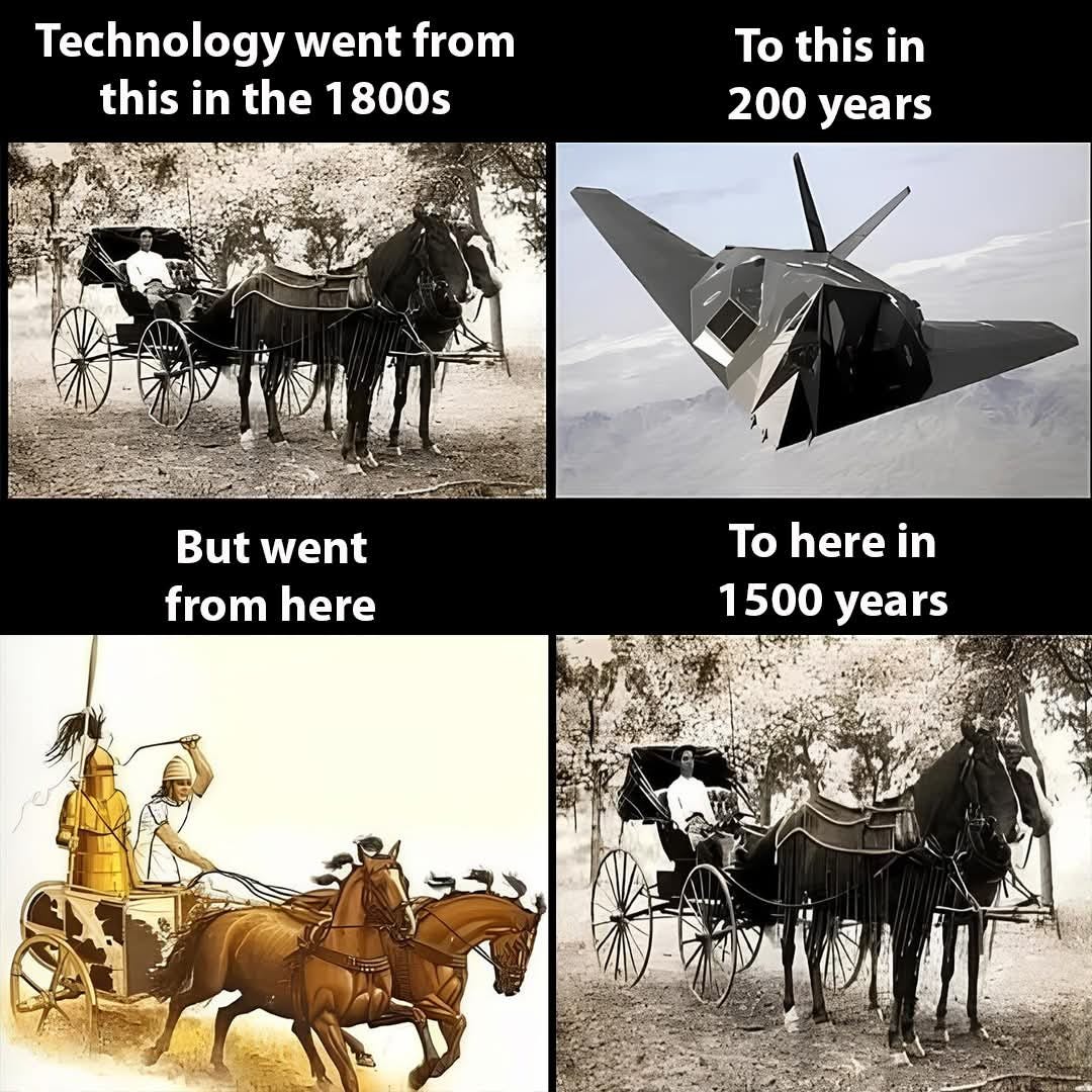 From Horse-Drawn Carriages to Stealth Bombers — Why We Were ...
