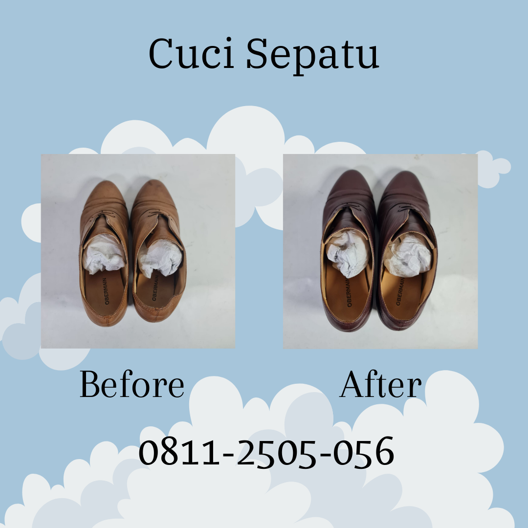 cuci sepatu premium Batang - Helgariski - Medium