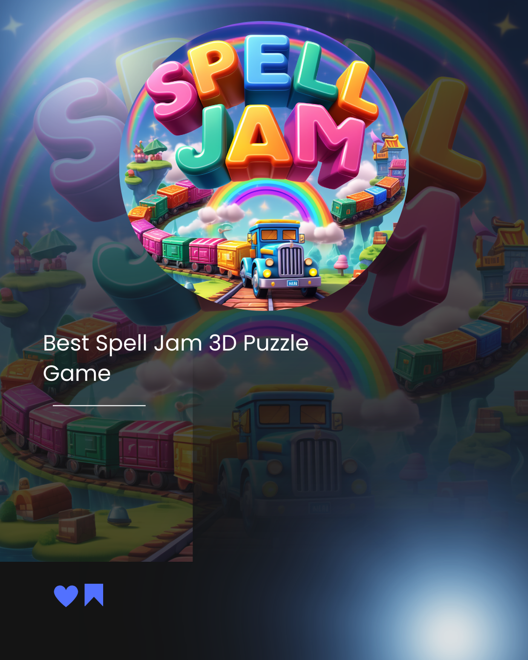 Spell Jam 3D: Where Every Swipe Sparks a Symphony of Word Wonder! | by ...