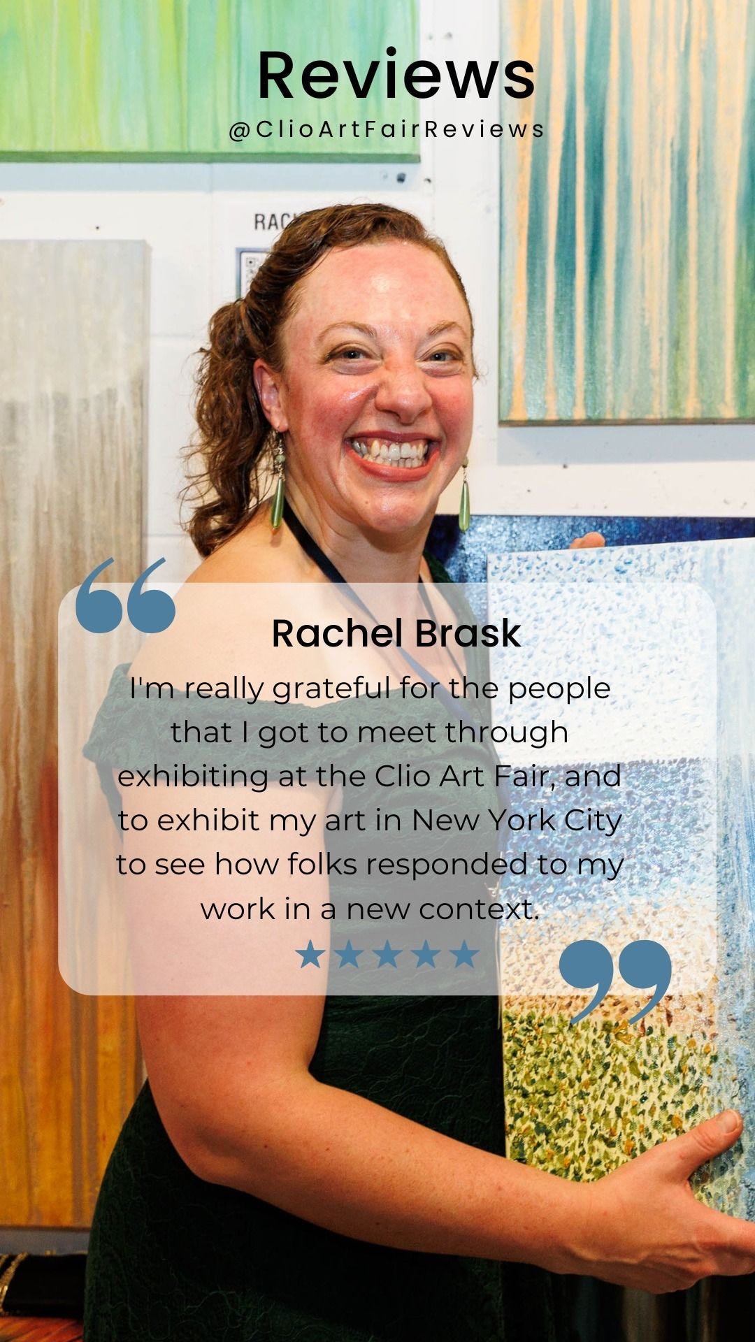 Radiant Echoes: Rachel Brask’s Journey Through Clio Art Fair - Clio Art ...