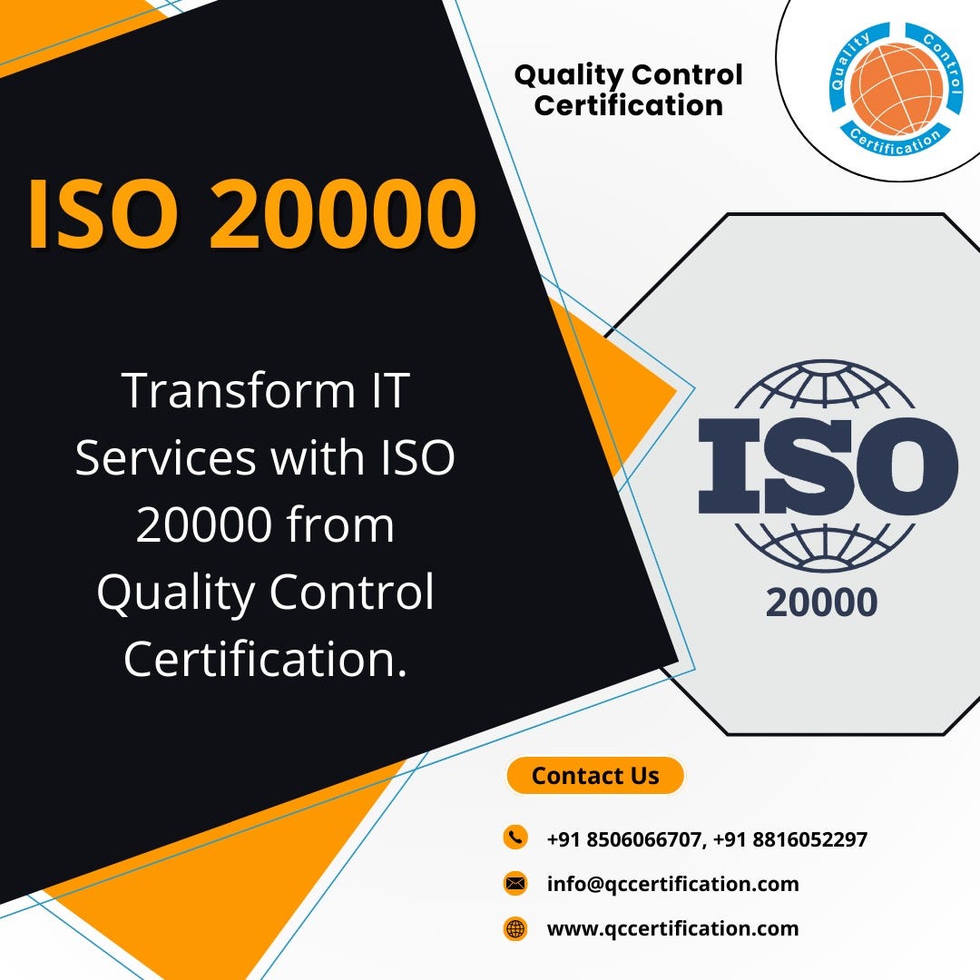 ISO 20000 | QC Certification - Sandeep - Medium
