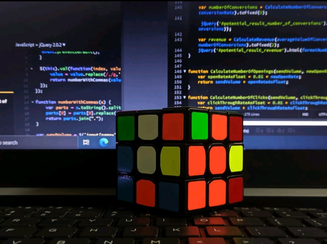 Solving the Rubik’s Cube of #Code “Overcoming Copy-Paste Frustration in #React” ! | by imen ...
