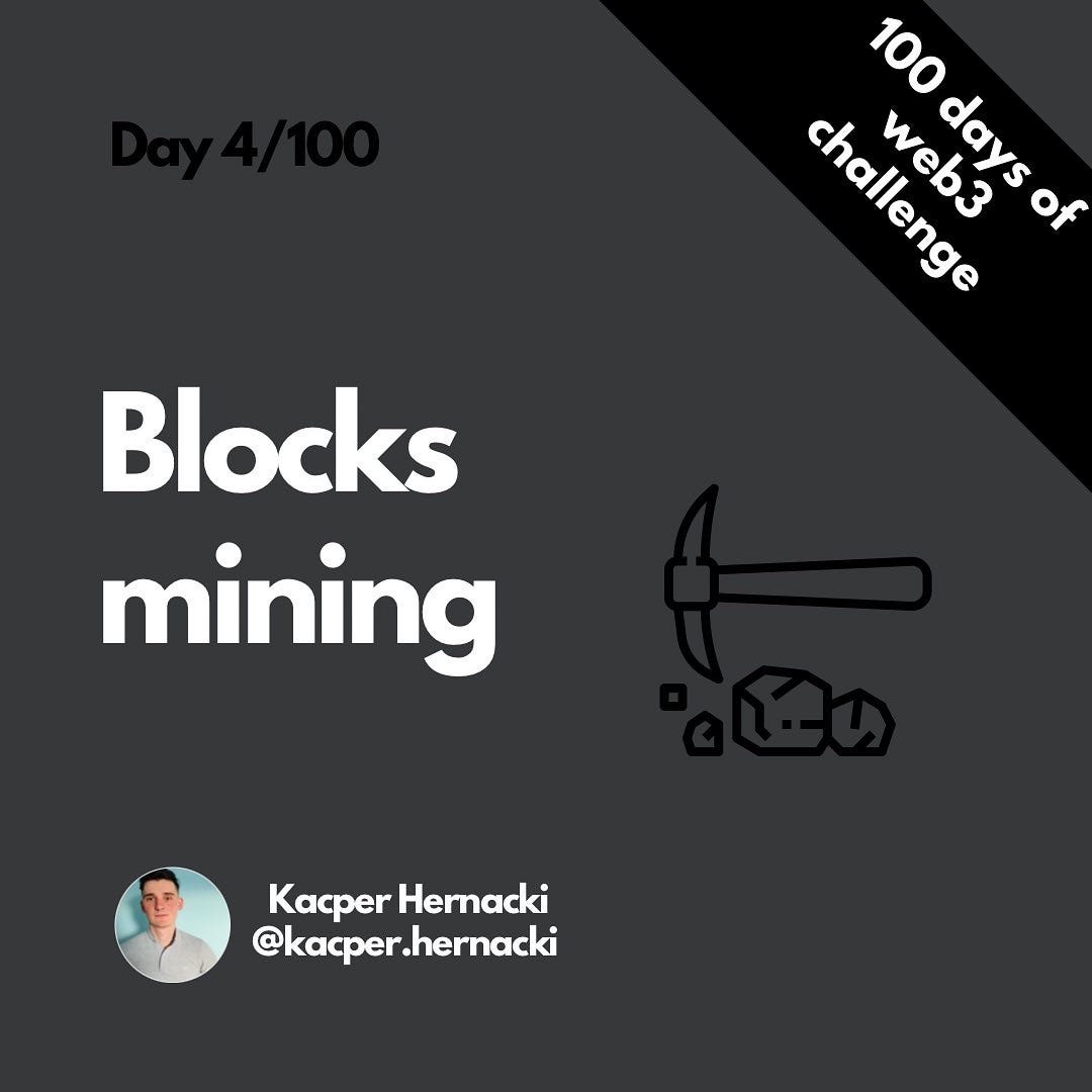 How blocks are mined in blockchain? | by Kacper Hernacki | Medium