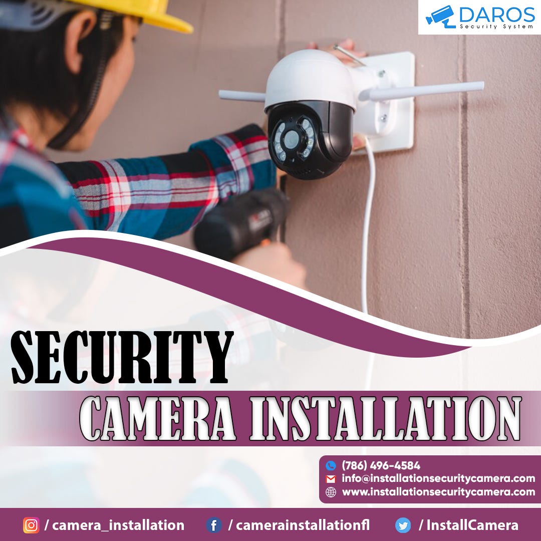 Security Camera Installation - Daros Security System - Medium