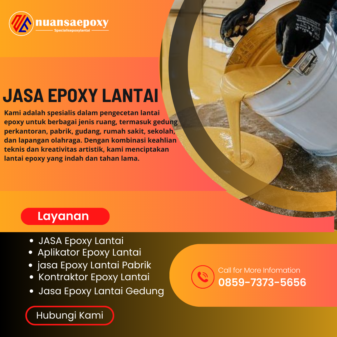 Jasa Cat Lantai Epoxy Floor Coating Per M2 | by Jasa Pengecatan Lantai ...