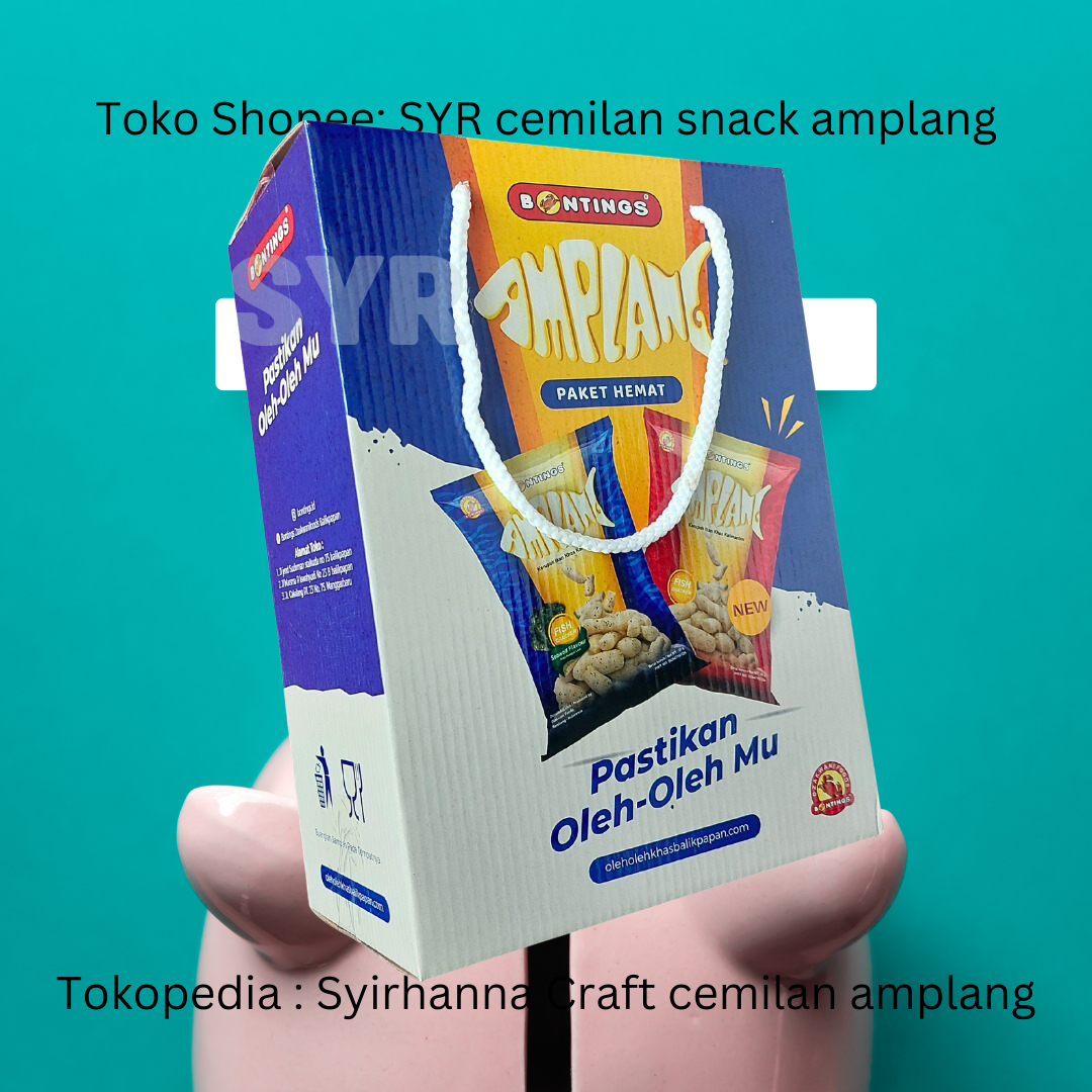 [PAKET HEMAT] MAKANAN SNACK TINGGI PROTEIN AMPLANG ORIGINAL RASA IKAN ...