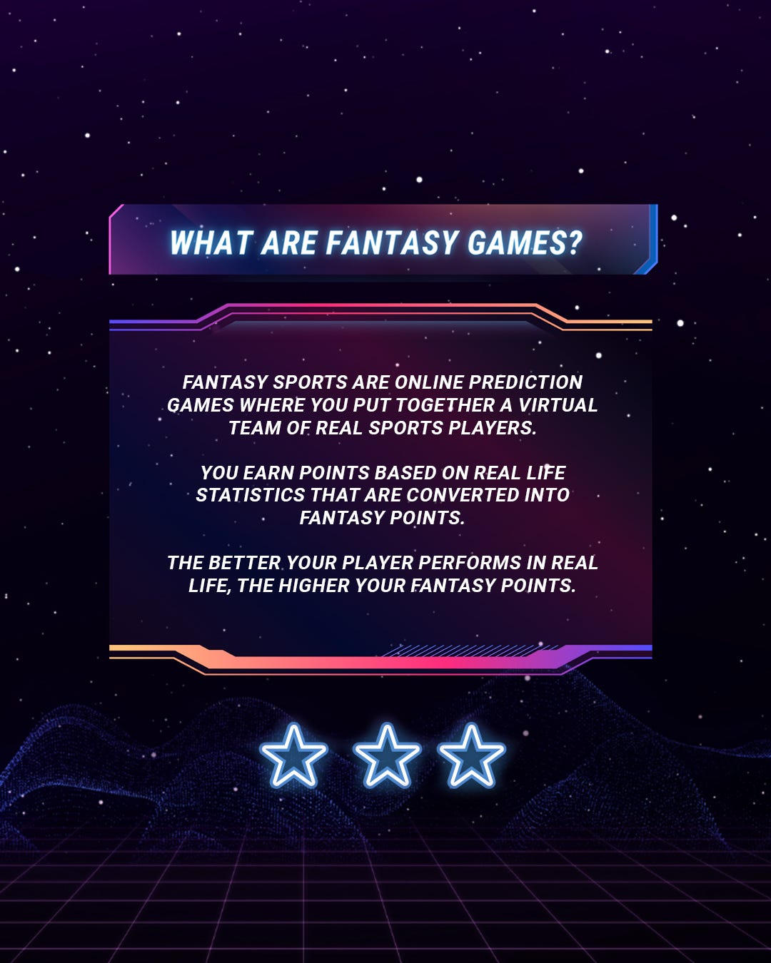 What are fantasy sports games?. Long before fantasy sports emerged in ...