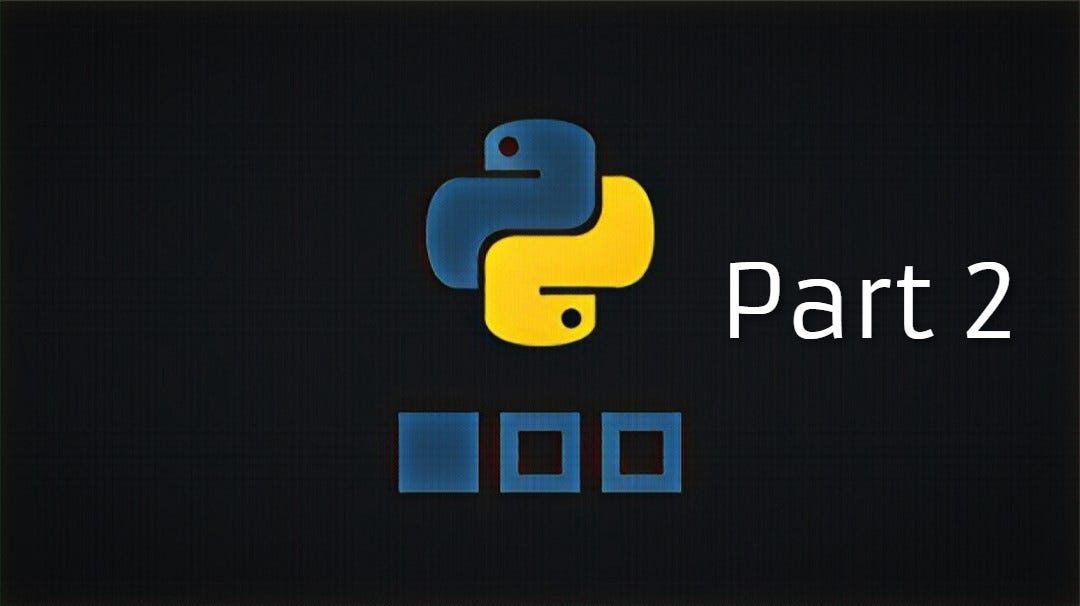 Python for Beginners. Part 2 | by Ritchie Pulikottil | Python in Plain ...