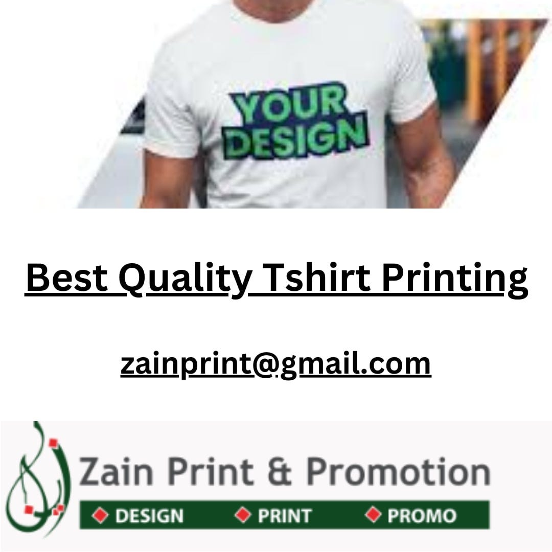 Best Quality Tshirt Printing - Zainprints - Medium