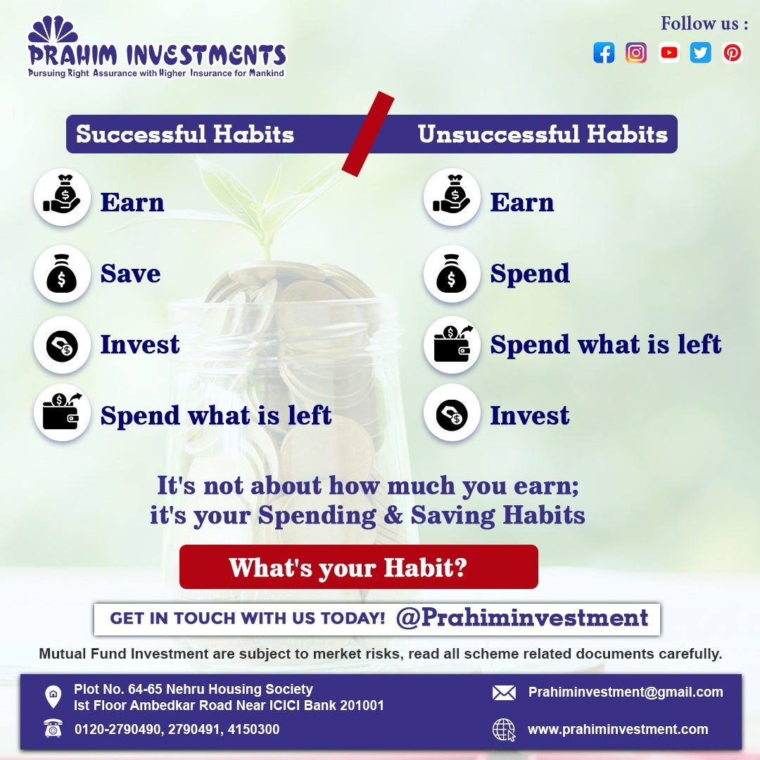 It’s not about how much you earn; it’s your spending & saving habits ...