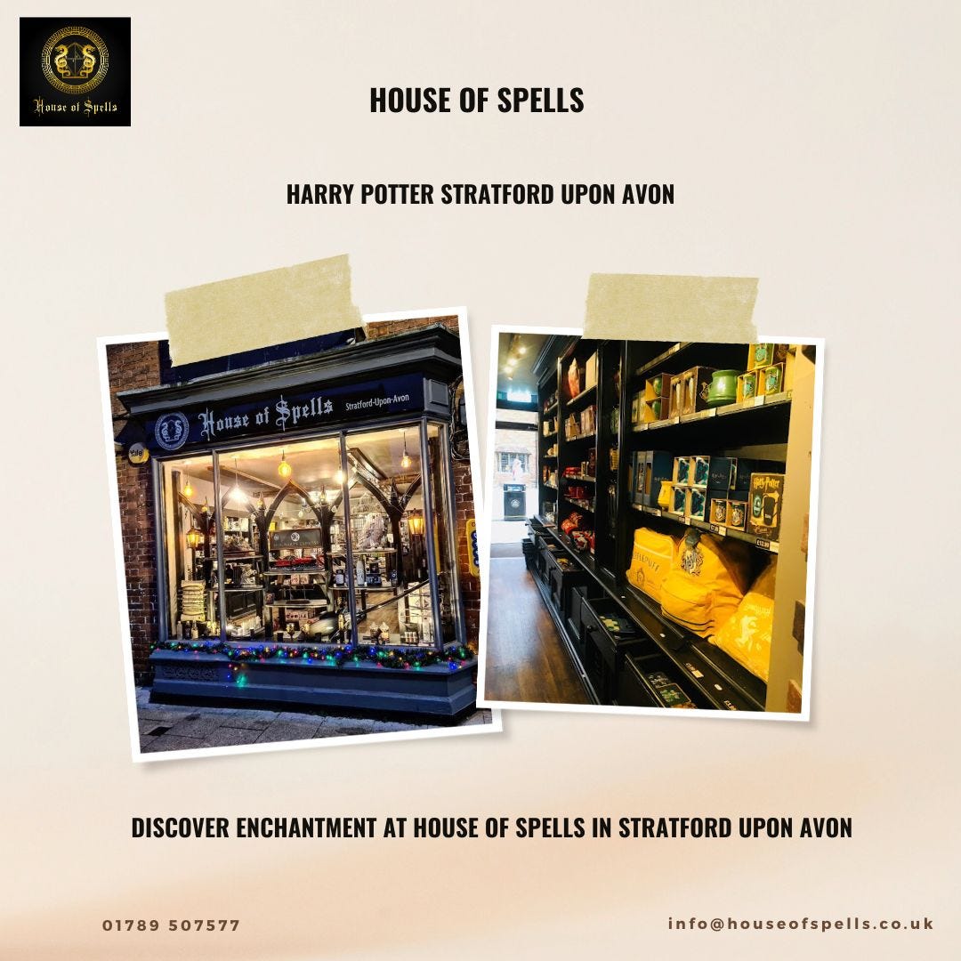 Harry Potter Stratford Upon Avon - Houseofspells - Medium