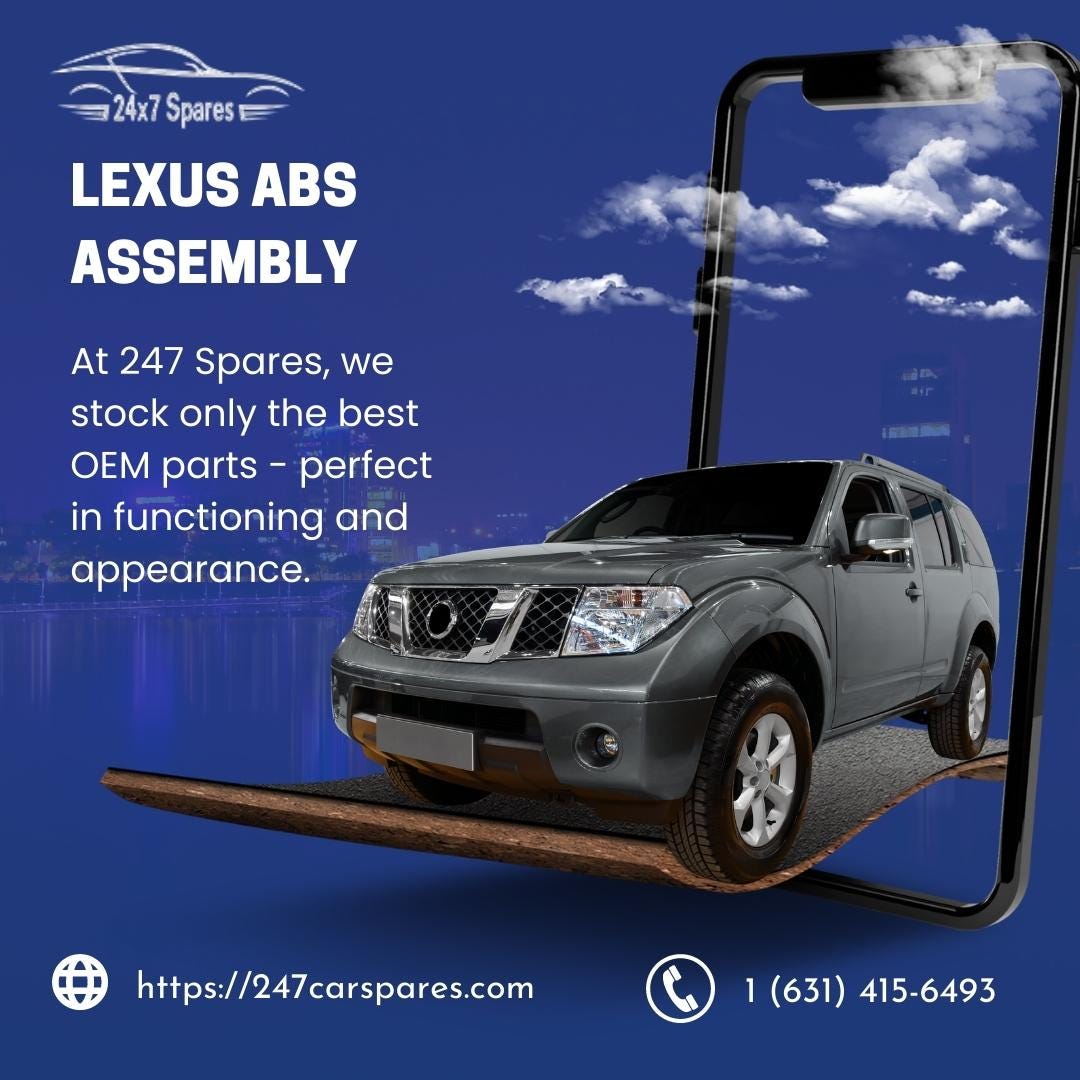 Lexus ABS Assembly - Jennifer Farley - Medium