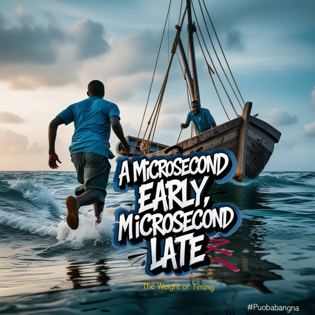 A Microsecond Early, A Microsecond Late — The Weight of Timing | by ...