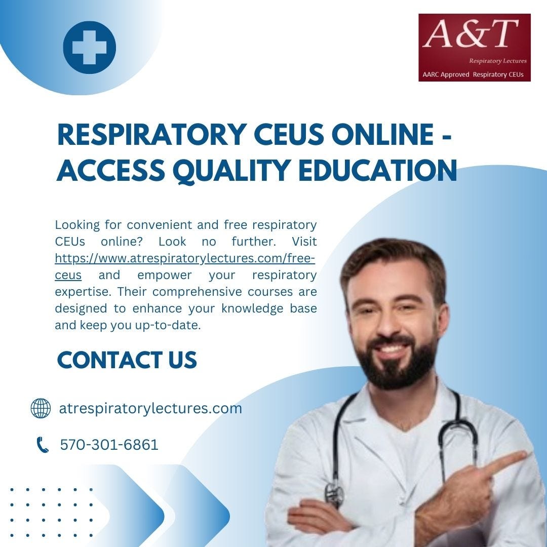 Respiratory CEUs Online — Access Quality Education - Atrespiratory - Medium