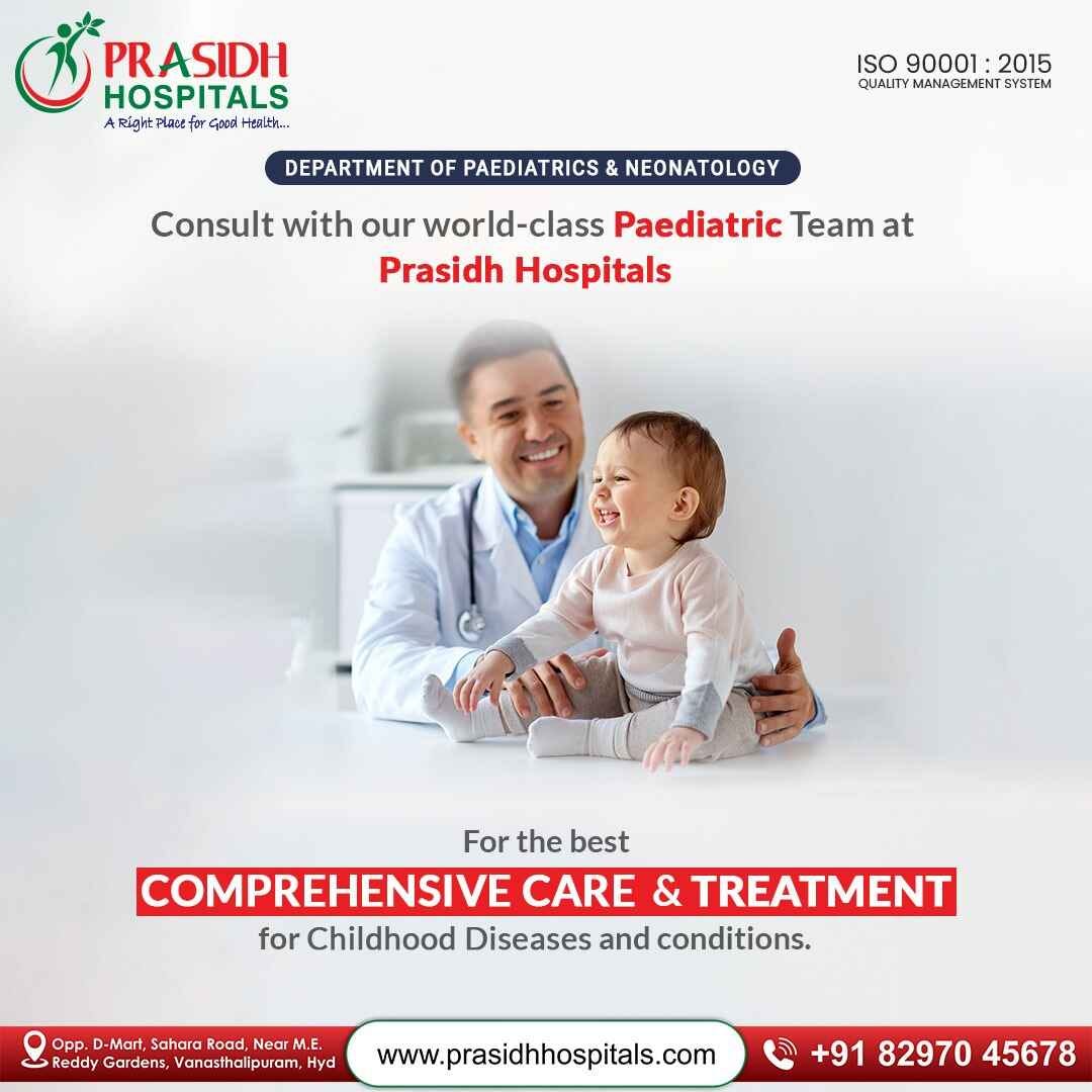 Pediatric Hospitals In Hyderabad - prasidh hospital - Medium