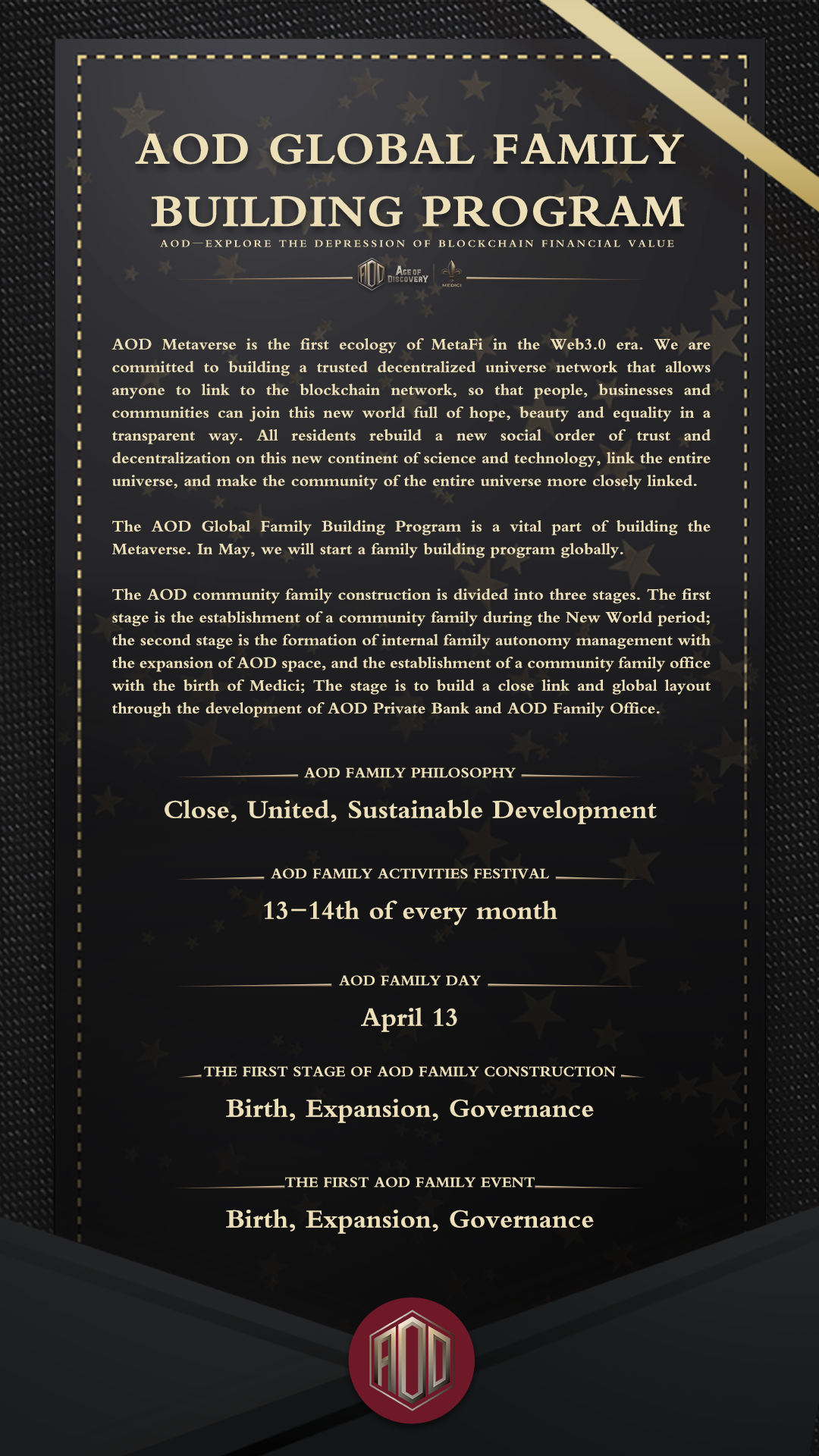 Discovery Metaverse# AOD Metaverse — AOD Global Family Building Program ...