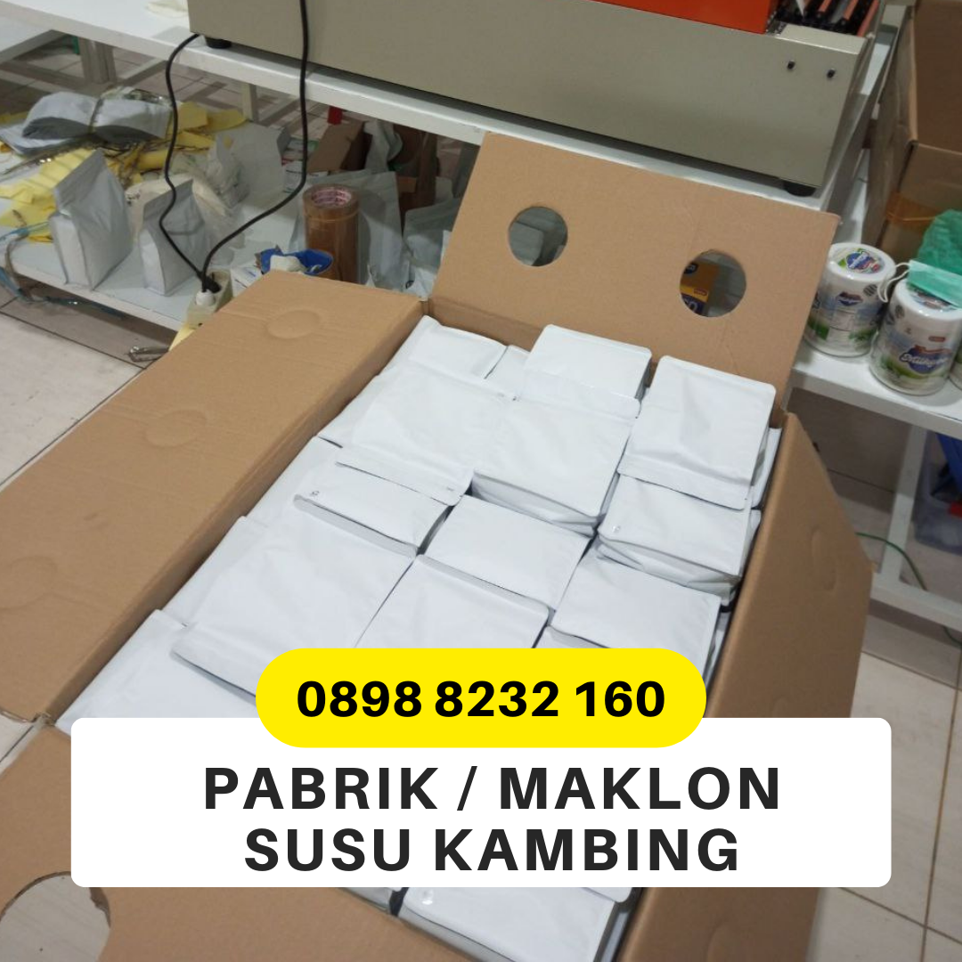Hub: 0898 8232 160 Maklon: Pabrik Susu Kambing dan Kolagen Serbuk ...