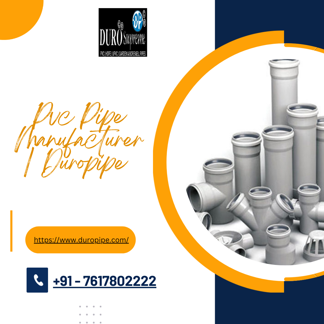 Pvc Pipe Manufacturer | Duropipe - duro pipe - Medium