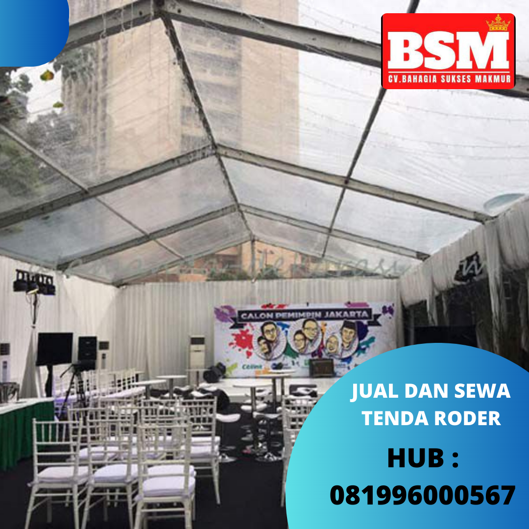 JUAL DAN SEWA TENDA RODER STANDAR DAN STRANSPARANT 081996000567 | by ...