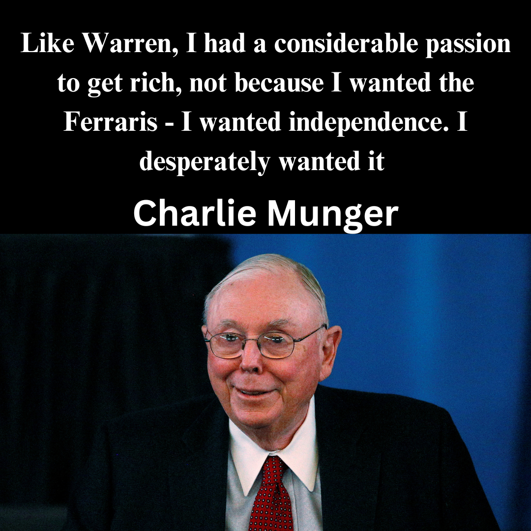 RIP Charlie Munger, thanks for the life lessons | by KENNY LEE CHIA SERN | Dec, 2023 | Medium