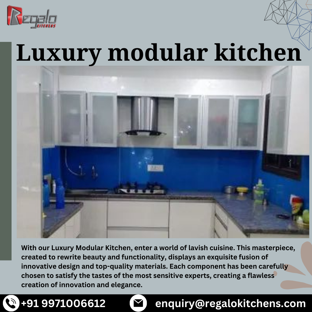 Luxury Modular Kitchen | Regalokitchens - Vikash Kumar - Medium