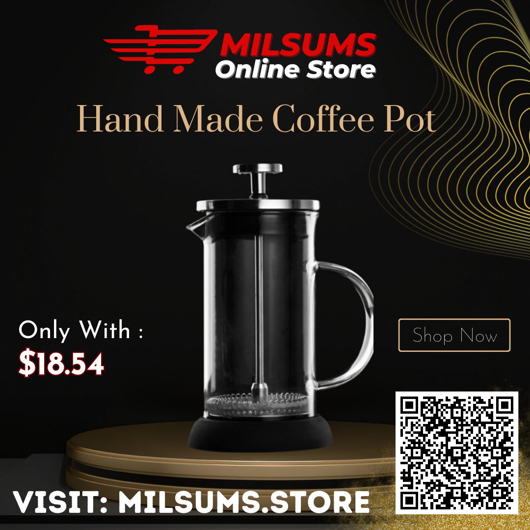 Hand Made Coffee Pot Household Coffee Filter - Milsums Store - Medium