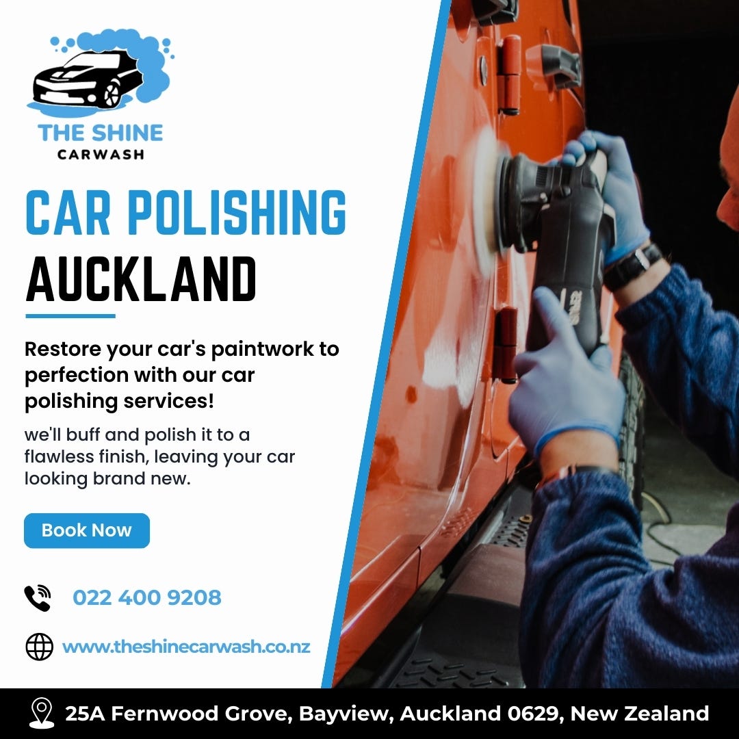 The Shine Car Wash — Best Car Cleaning & Polishing Service in Auckland | by The shine car wash ...