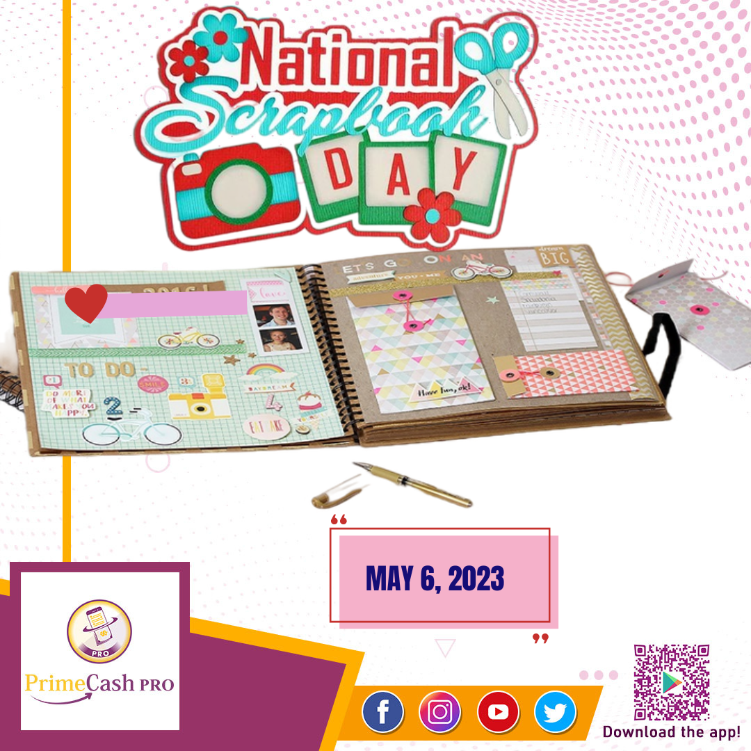 May your National Scrapbook Day be filled with endless ideas, colorful ...