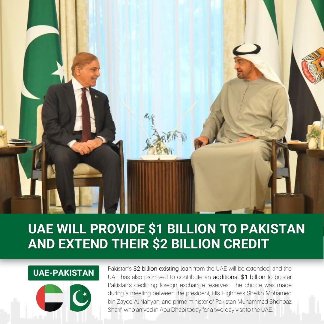 UAE offers Pakistan the much needed economic aid | by Fatima Nabeel ...