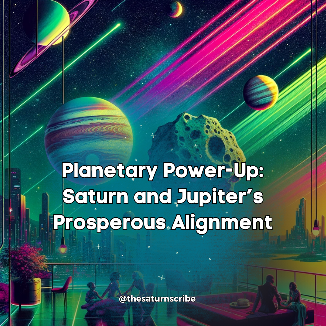 Planetary Power-Up: Saturn and Jupiter’s Prosperous Alignment | by The ...