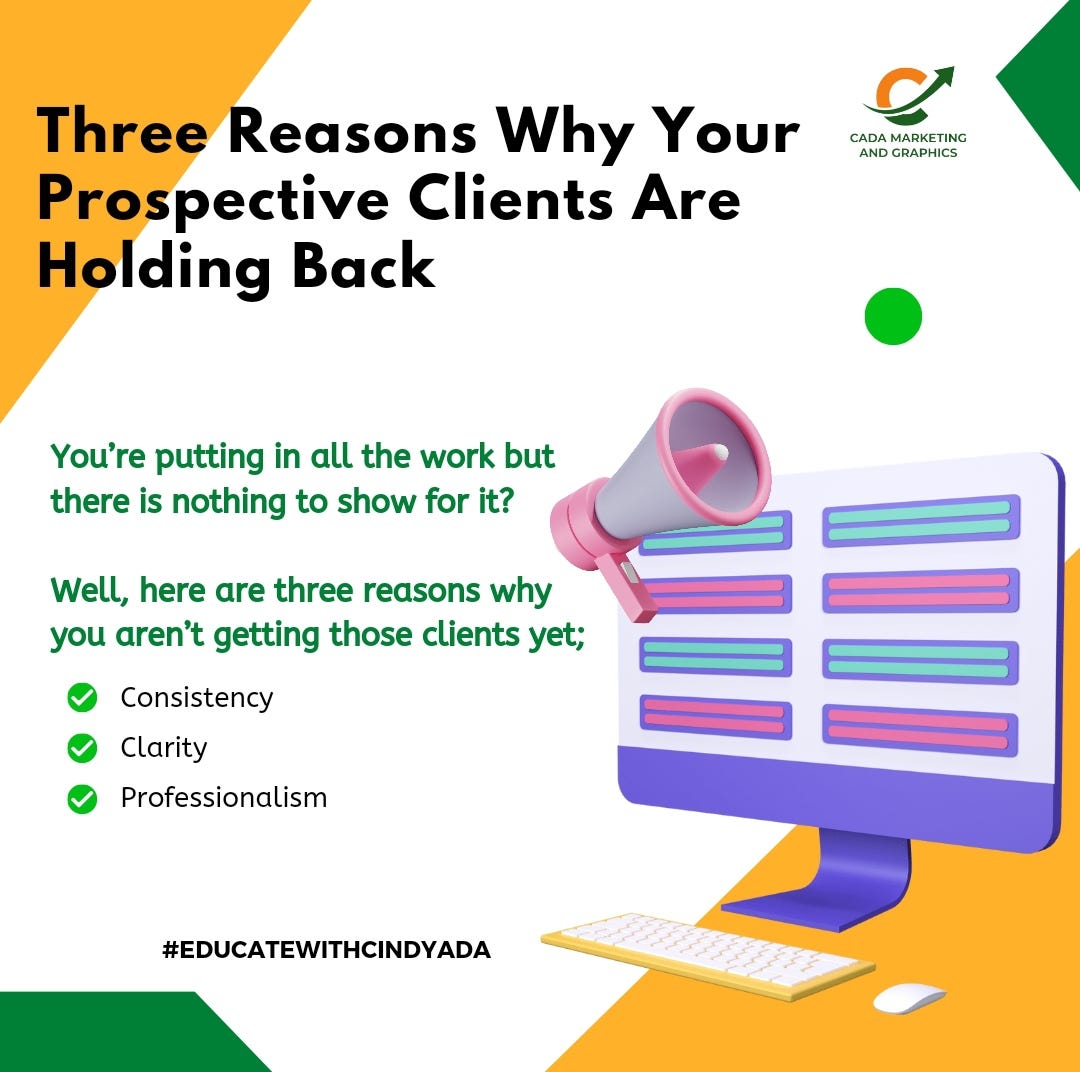 Three Reasons Why Your Prospective Clients Are Holding Back | by ...