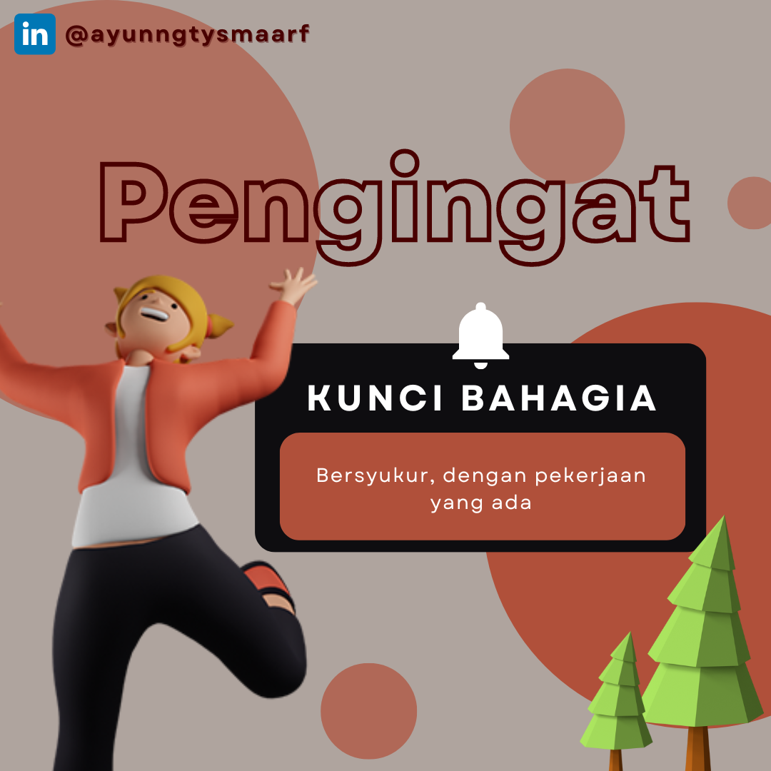 Bersyukur Dengan Pekerjaan Yang Ada | by Ayuningtyas Ma’arif | Medium
