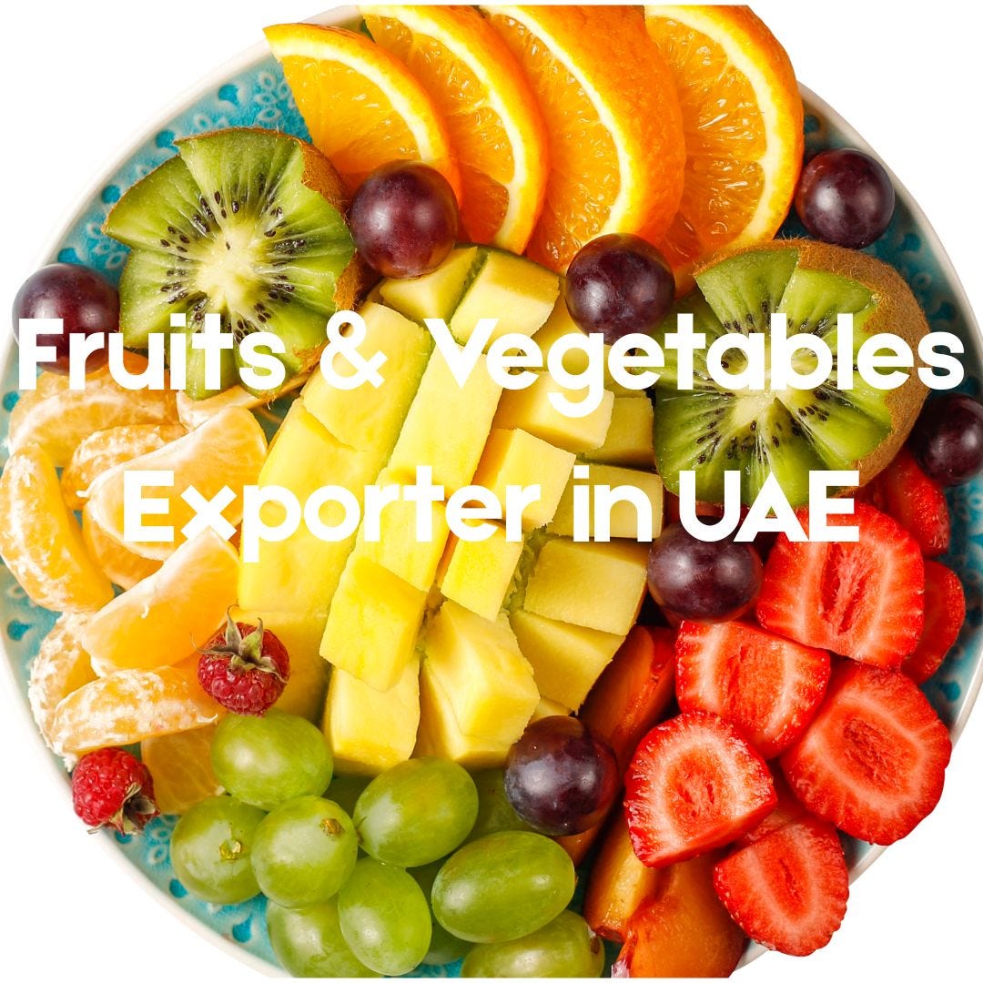 Fruits & Vegetables Exporter in UAE | by Shilpafarzana | Apr, 2025 | Medium