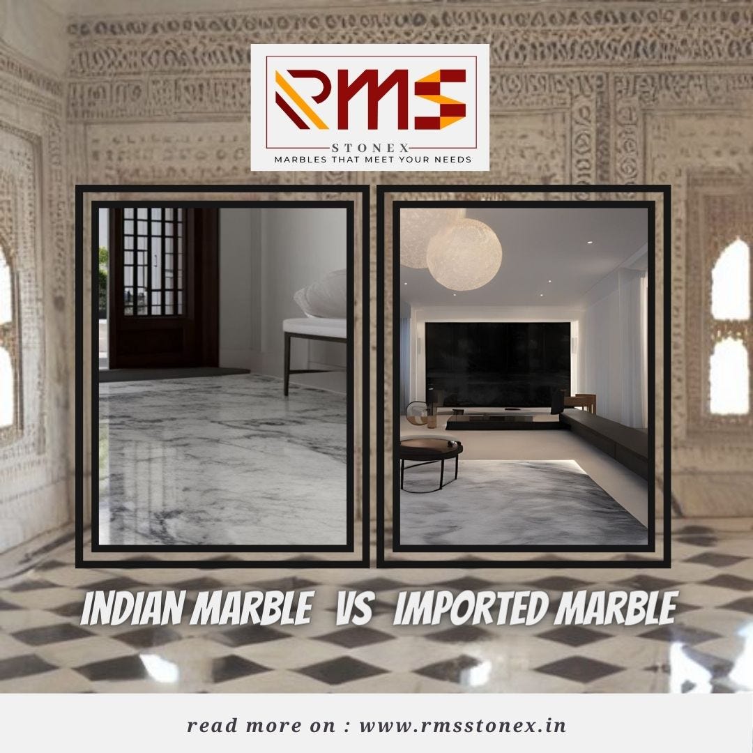 Indian Marble vs Imported Marble — RMS Stonex - RMS Stonex - Medium