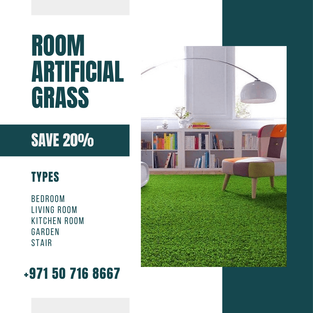 Room Artificial Grass 2023 in Dubai - Dubai Grass Carpet - Medium