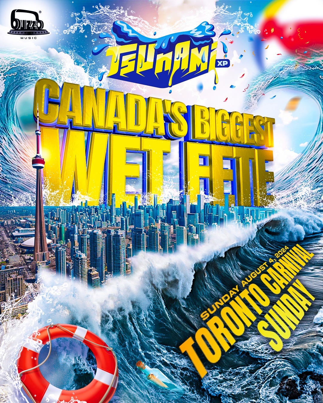 TSUNAMI 2024 — TORONTO’s MOST ANTICIPATED CARNIVAL EVENT event - Harry Ajax - Medium